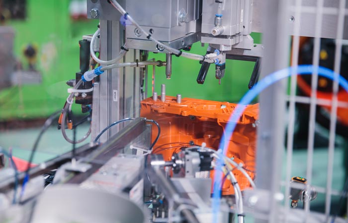 Injection molding of plastics