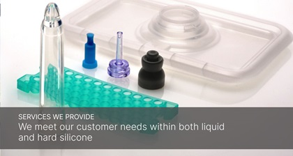 Injection molding silicone