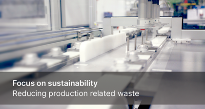 Reducing production related waste