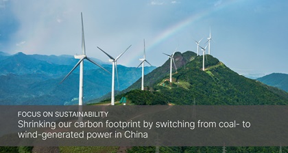 Shrinking our carbon footprint